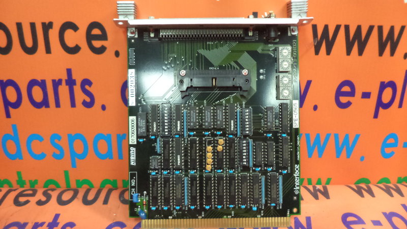 INTERFACE SPE-0565 & P/924/13-001[12] - PLC DCS SERVO Control MOTOR POWER SUPPLY IPC ROBOT